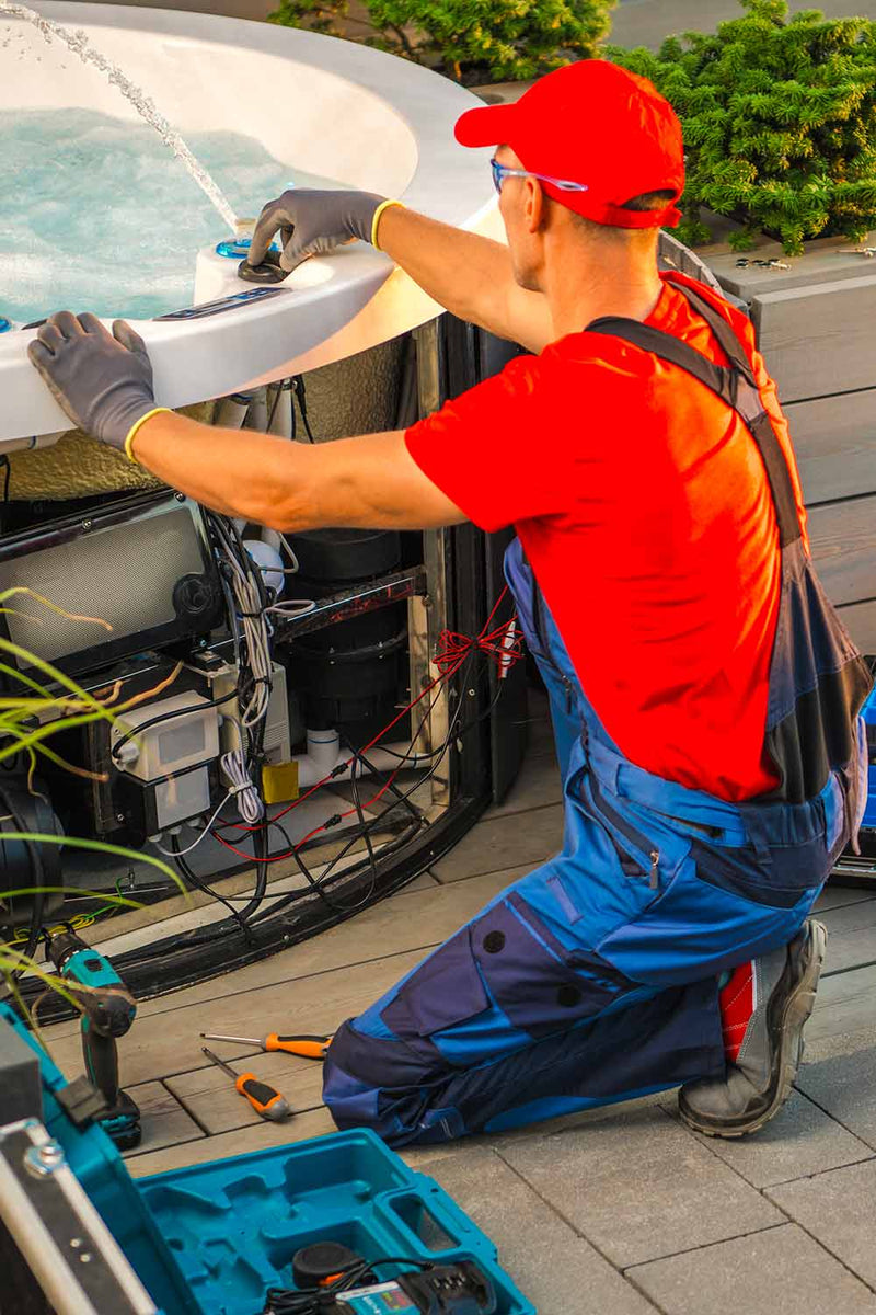 Hire a pro – Hot Tub Outlet